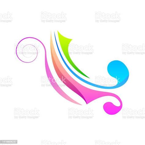 추상 미니마티즘 그라디언트 나비 날개 비행 곤충 로고 타입 기호 기호 기호 벡터 디자인 스타일 아이콘 템플릿 개념 0명에 대한