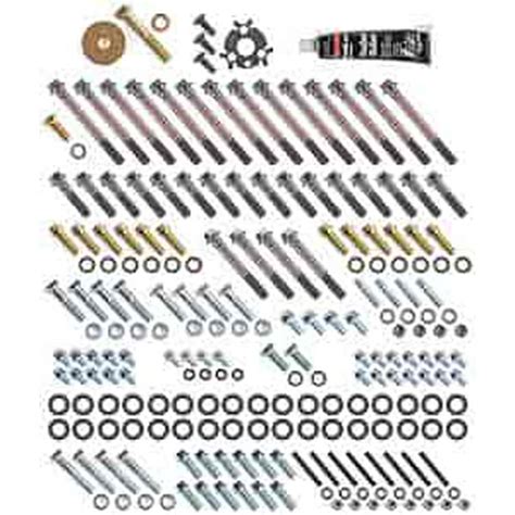 Jegs 83450 Premium Engine Bolt Kit Small Block Chevy 283 302 305 327 350 400 195