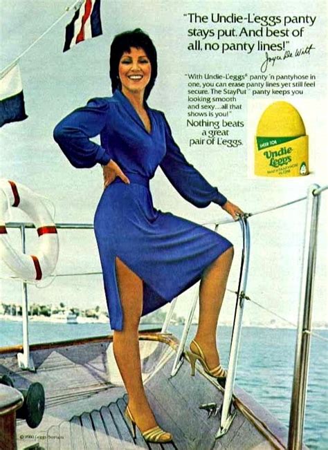 The Art Of The Ad Nothing Beats Joyce Dewitts Leggs The Starfire