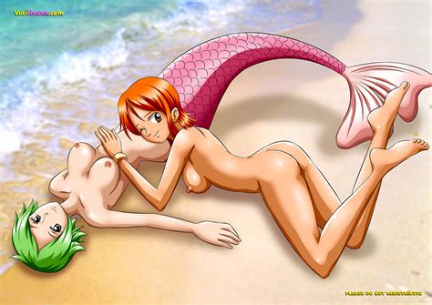 Rule 34 2girls Ass Beach Breasts Camie Female Female Only Green Hair