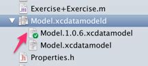 Iphone Xcode Keeps Reverting My Core Data Model To An Older Version Stack Overflow