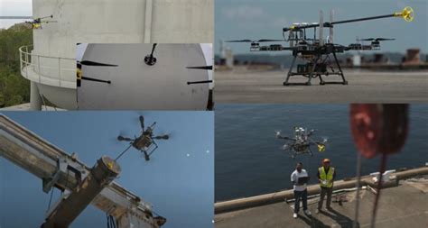 Воздушные роботы дроны самостоятельно измеряют толщину стенок стальных конструкций — статьи