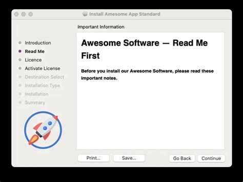 a custom mac pkg installer upwork