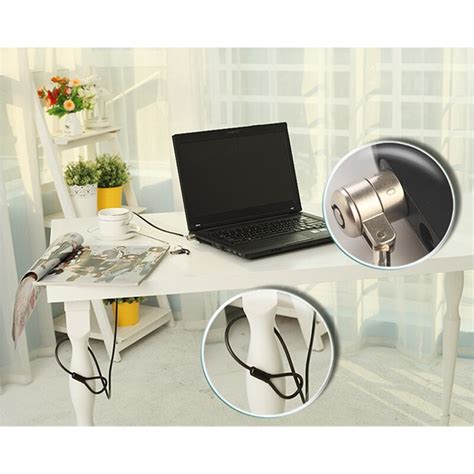 Laptop Key Lock Security Cable Lock 2m Bold Extend Grandado