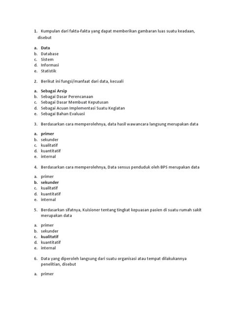 Latihan Soal Data Sql 2021 Pdf