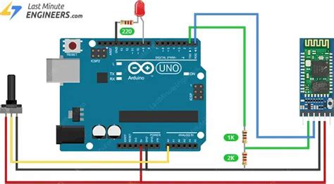master slave arduino wireless communication with hc 05 modules