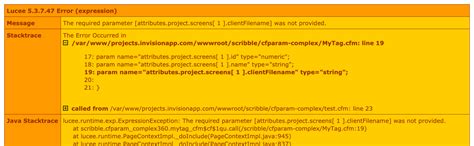 validating and documenting complex object structures with cfparam in
