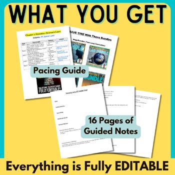 Newton S Laws Dynamics PPT AP Physics C Unit 2 Full Unit Bundle