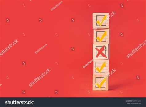 Checkbox Cross X On Checklist Hand Stock Photo Shutterstock
