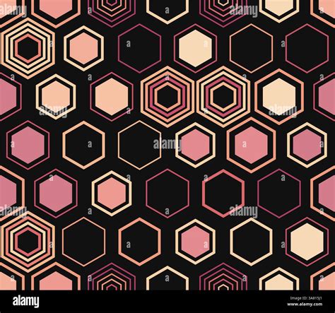 Honeycomb Hexagon Cells Background Geometric Shapes Of Varied Style And Color Large Hexagon