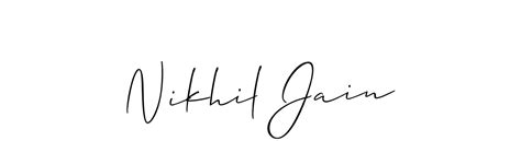 81 Nikhil Jain Name Signature Style Ideas Ideal Esignature