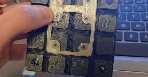 Gridfinity Compatible Half Grid Adapter Plate By Seventhseeker