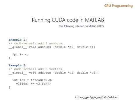 Gpu Programming Using Bus Shared Computing Cluster Ppt Download