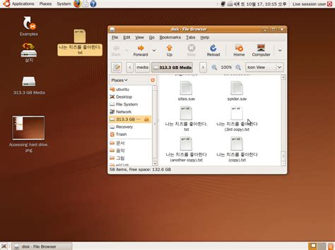 how to use linux ubuntu live cd to copy your files from a windows or
