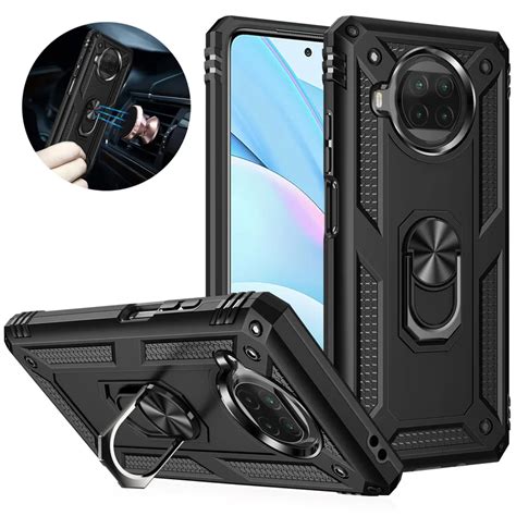 Funda De Armadura Para Xiaomi Mi T Lite G Soporte De Anillo Magn Tico Funda