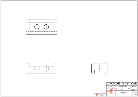 segment 5 orthographic projection jacob craven cad portfolio