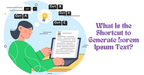 What Is The Shortcut To Generate Lorem Ipsum Text Lipsum Hub