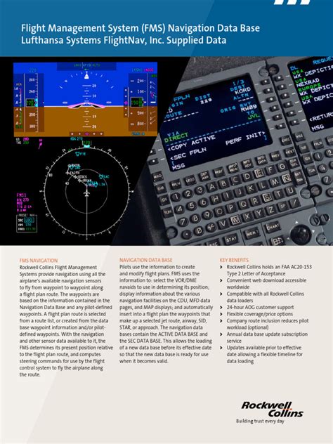 fms nav database lufthansa datasheet pdf aviation aviation safety