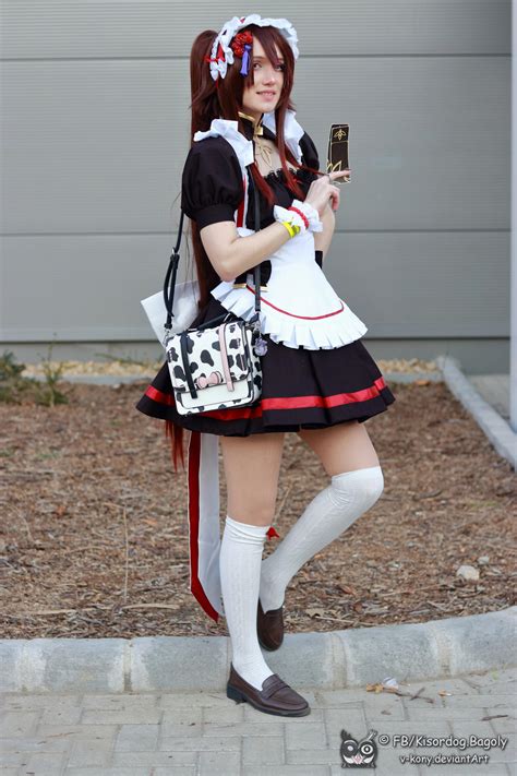 Genshin Impact Maid Hu Tao 2 By V Kony On Deviantart