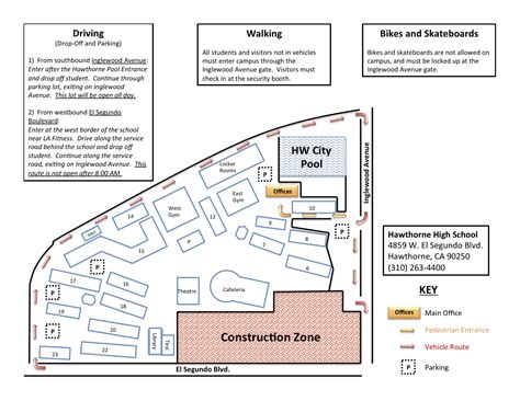 2018 High School Classroom Map