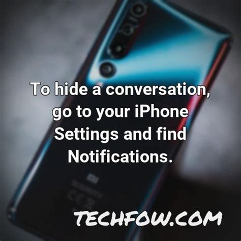 Can You Hide Text Conversations On Iphone Beginner S Guide TechFOW