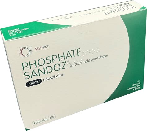 Phosphate Sandoz Tablets 100s Ulm Mcdowell Pharmaceuticals