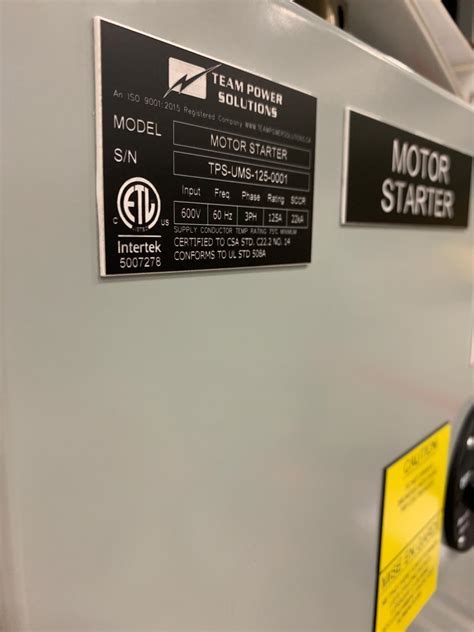 Ben Gibb P Eng Pe On Linkedin Universal Motor Starter Serial Number One Shipping Out