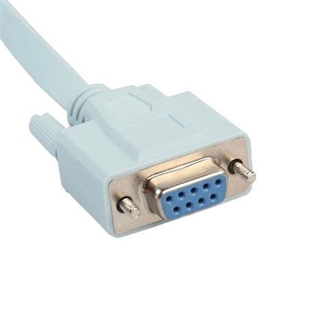 Usb Console Cable Rj45 Cat5 Ethernet To Rs232 Db9 Com Port Serial Female Routers Network Adapter