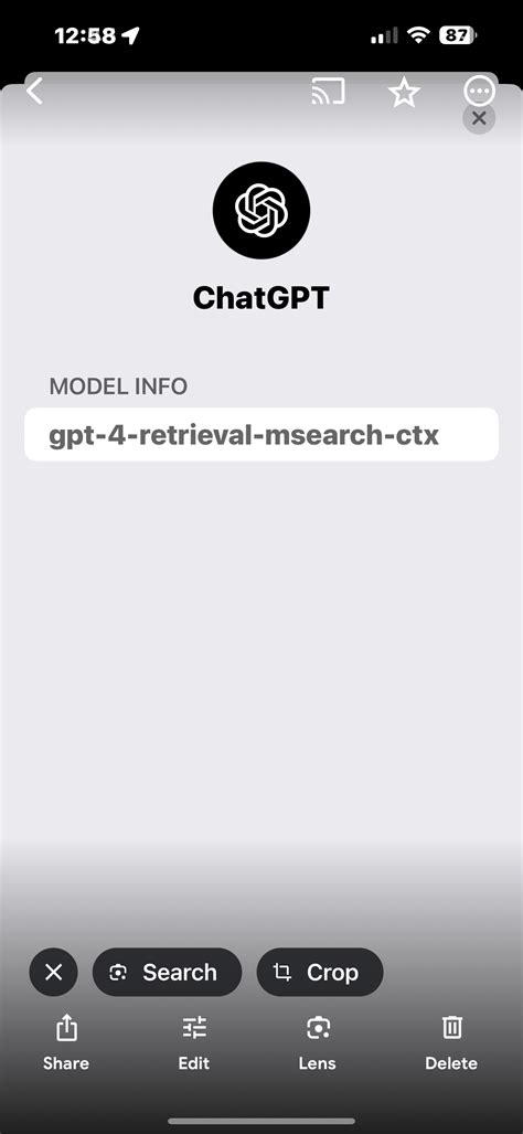 What Is This Gpt 4 Retrieval Msearch Ctx Model Chatgpt Openai