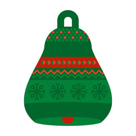 Premium Vector Scandinavian Metal Bell With Norwegian National