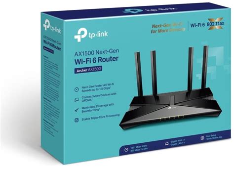 Tp Link Archer Ax Dual Band Wi Fi Router Discomp