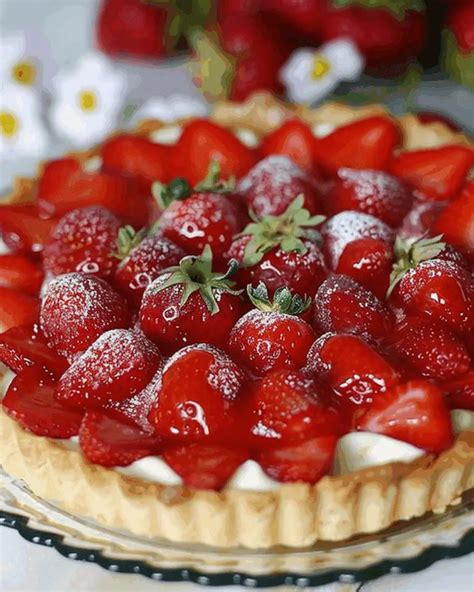 Glazed Strawberry Tart Lisa Recipe