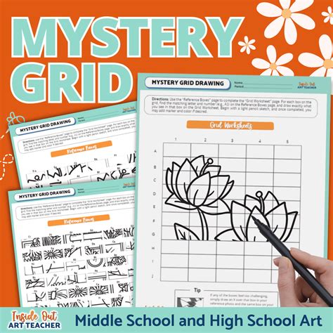 No Prep Spring Art Sub Plan Fun Drawing For Middle And High School Inside Out Art Teacher