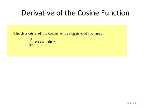 PPT Derivative Of The Sine Function PowerPoint Presentation Free Download ID