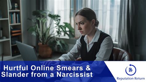 Hurtful Narcissist Online Smear Campaign Recovery and Response - YouTube