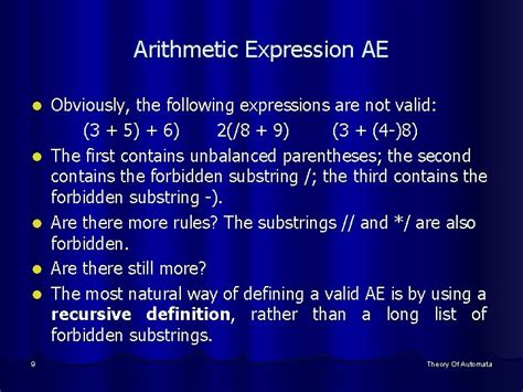 Recursive Definitions Regular Expressions RE Recursive Language Definition