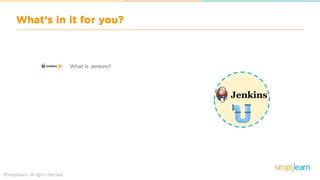 Jenkins Pipeline Tutorial Jenkins Build And Delivery Pipeline Jenkins Tutorial Simplilearn