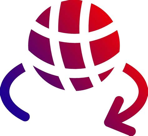 3d Rotate 1 Solid Gradient Icon 36993460 Vector Art At Vecteezy