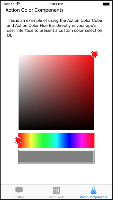 Action Color Picker Released Appracatappra LLC