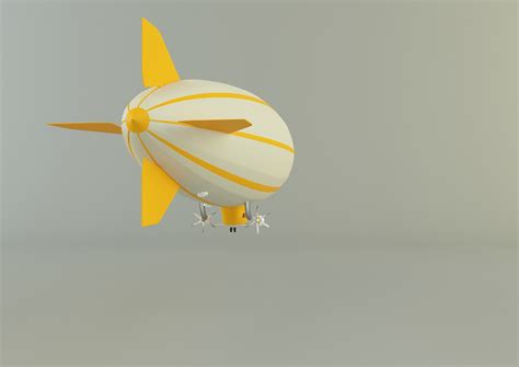 3d Zeppelin Model Turbosquid 2070252