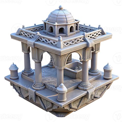 Extraordinary Abstract Floating Structure Isolated With Shadow Detail Extraordinary Abstract Floating Structure Isolated With Shadow Detail