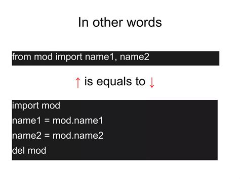 Python Import Mechanism PPT