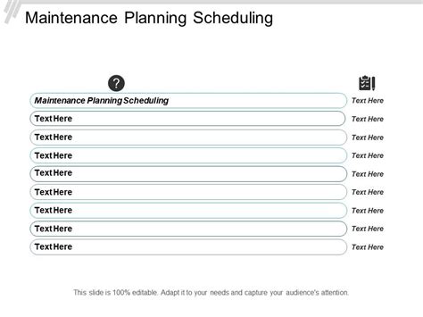 Maintenance Planning Scheduling Ppt Powerpoint Presentation Visuals Cpb Templates PowerPoint