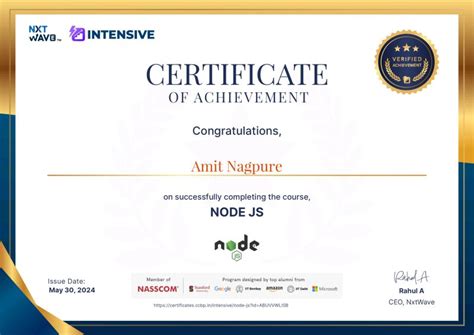 amit nagpure on linkedin i m happy to share that i ve obtained a new