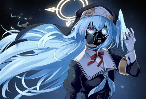 Maaki12 Suzumi Blue Archive Blue Archive Habit Absurdres