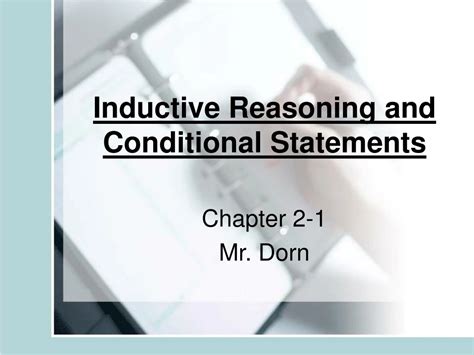 ppt inductive reasoning and conditional statements powerpoint