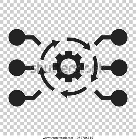 Icône Vectorielle Du Logiciel Algorithme Api Image Vectorielle De Stock Libre De Droits