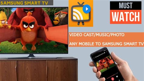 How To Cast Video From Any Mobile To Samsung Smart Tv⚡cast Video Music