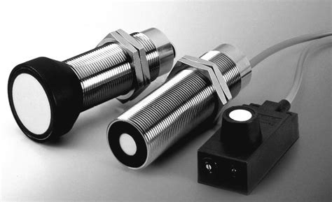 Ultrasonic Distance Sensor Cylindrical Ip67 Ritm Industry