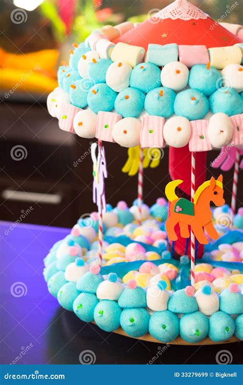 Candy Carousel Stock Image Image Of Roundabout Fancy 33279699